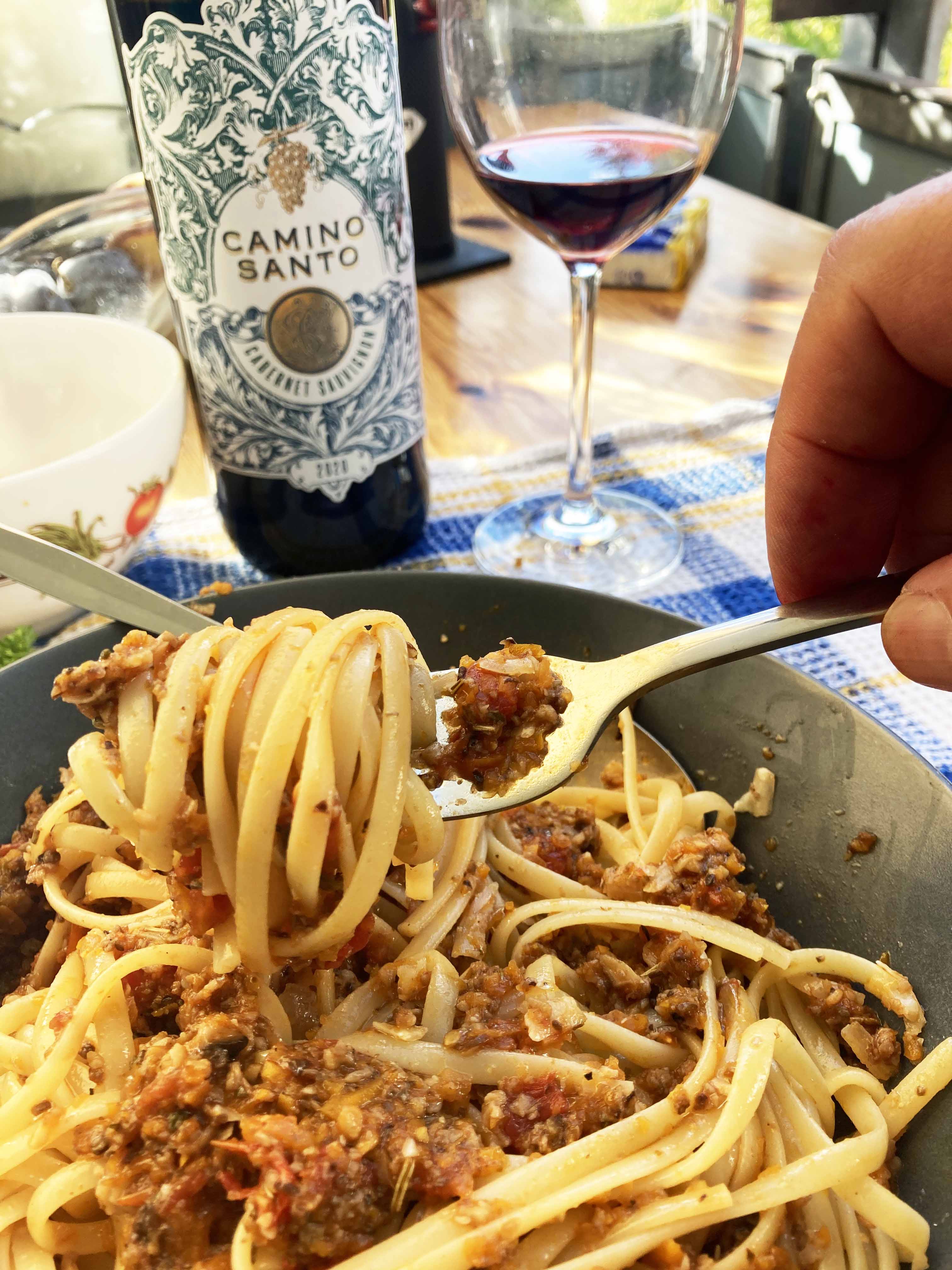 Stufato di tre Funghi con Linguine – Opas Kitchen